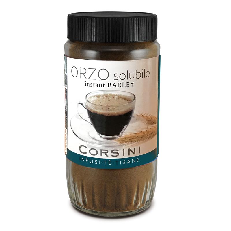 Orzo solubile istantaneo | Barattolo in vetro da 200g | Caffè Corsini